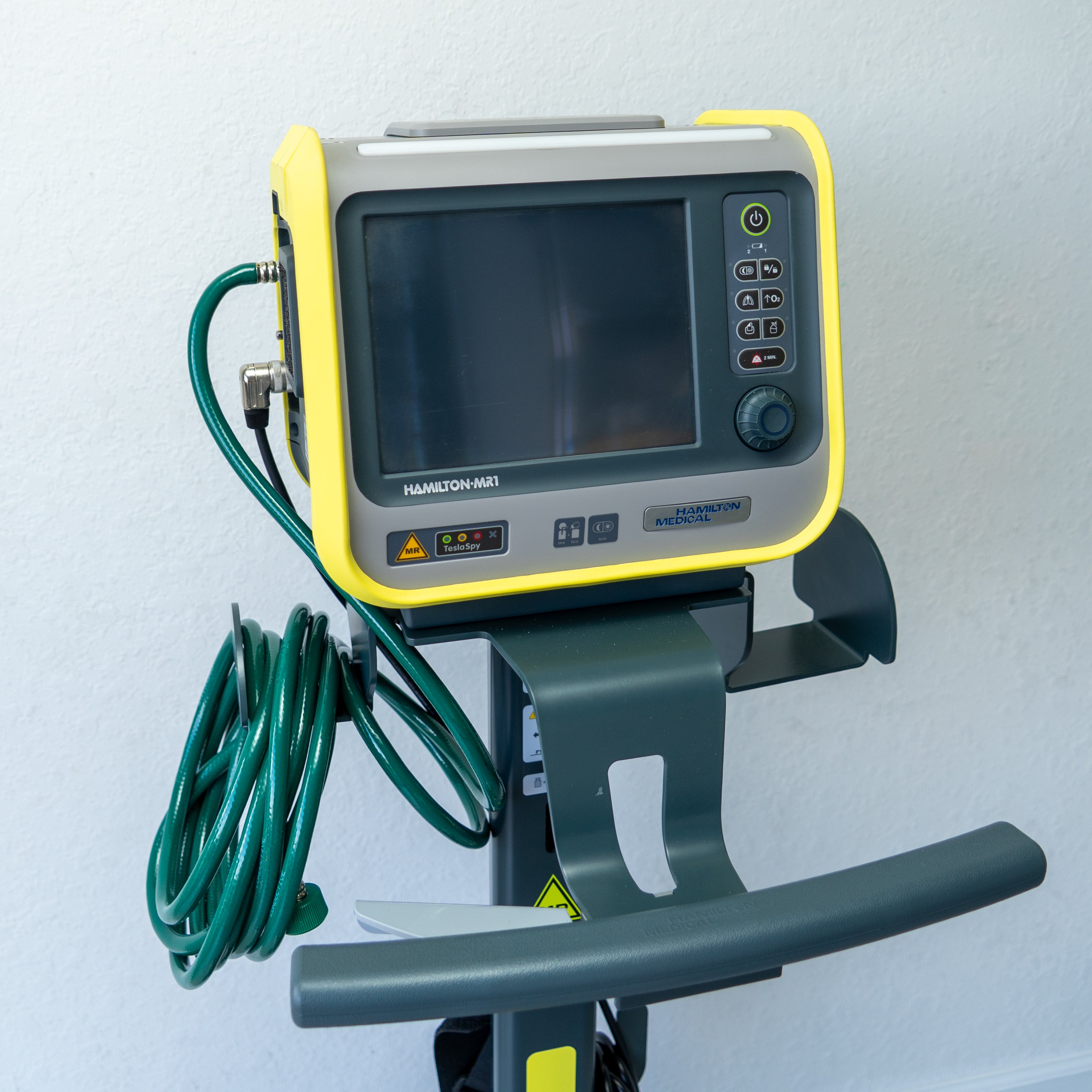 Hamilton Medical MR1 TeslaSpy MR Ventilator with Rolling Stand ...