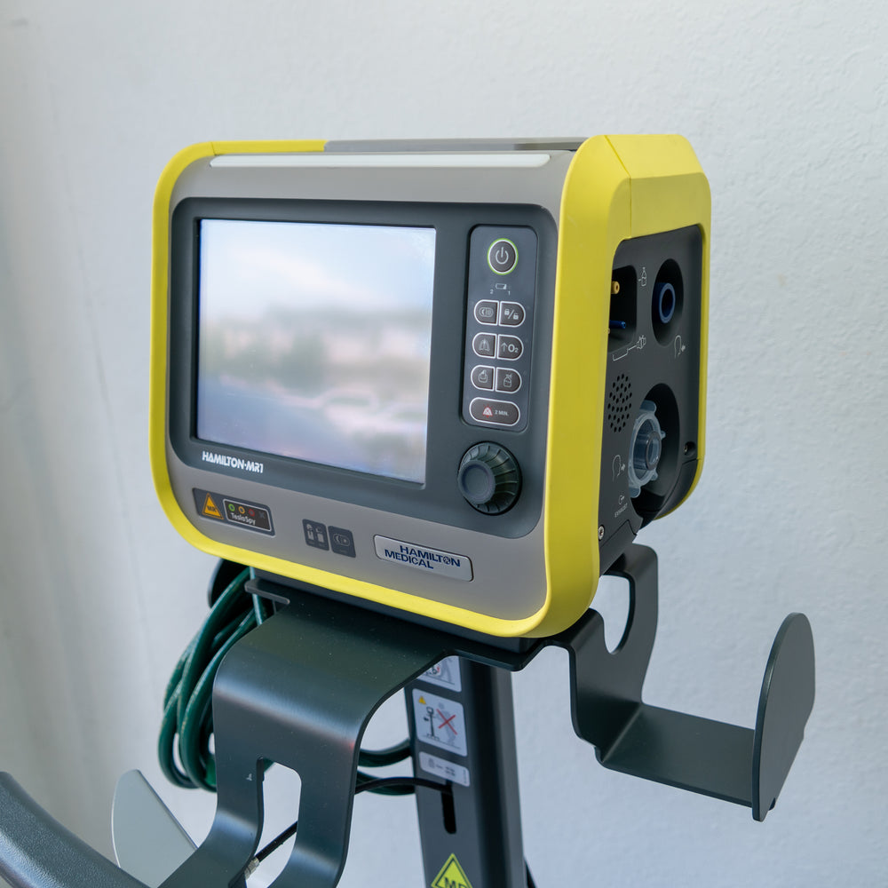 Hamilton Medical MR1 TeslaSpy MR Ventilator with Rolling Stand ...