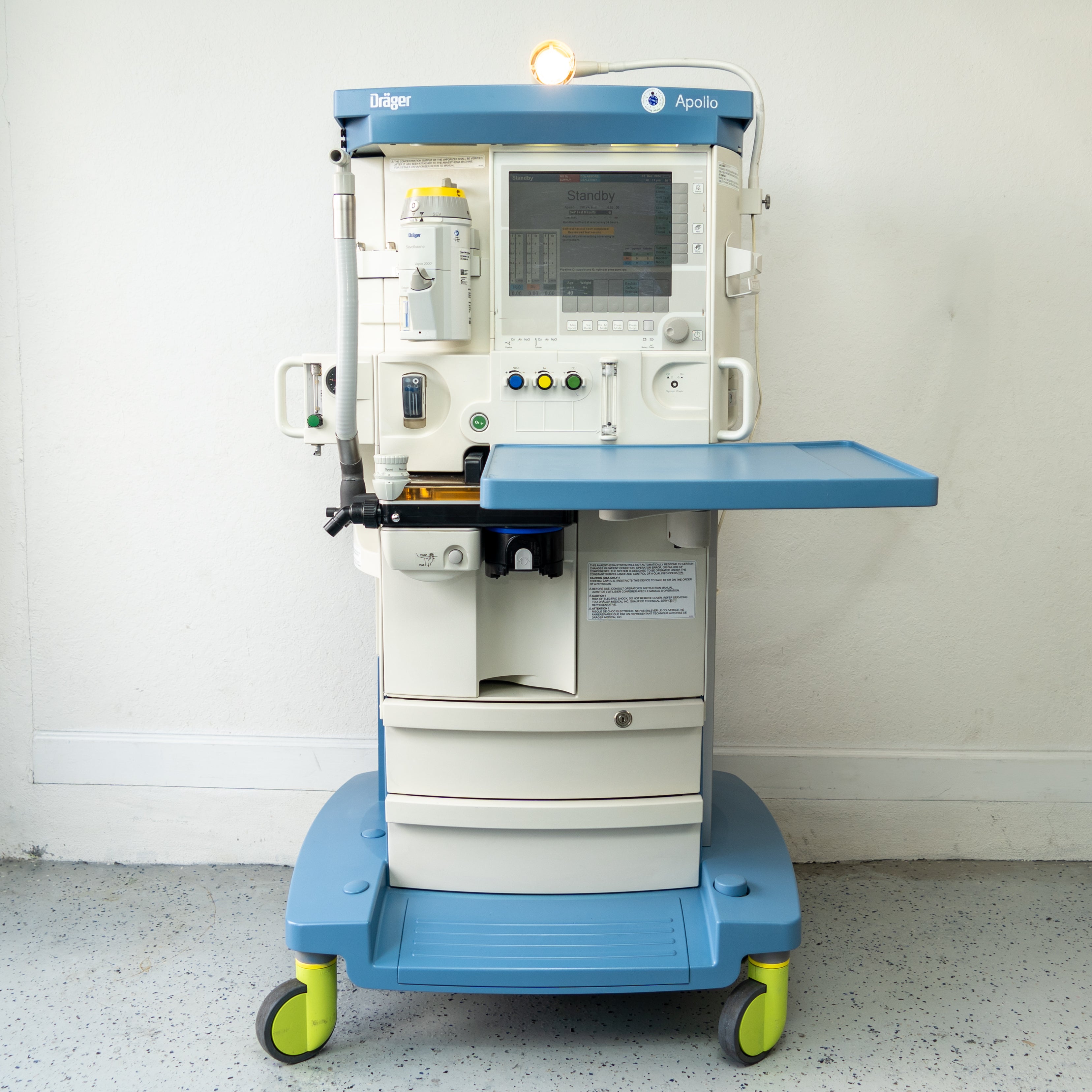 Drager Apollo SW 4.53.05 with Sevo Vapor 2000 Draeger – Loyalty Medical