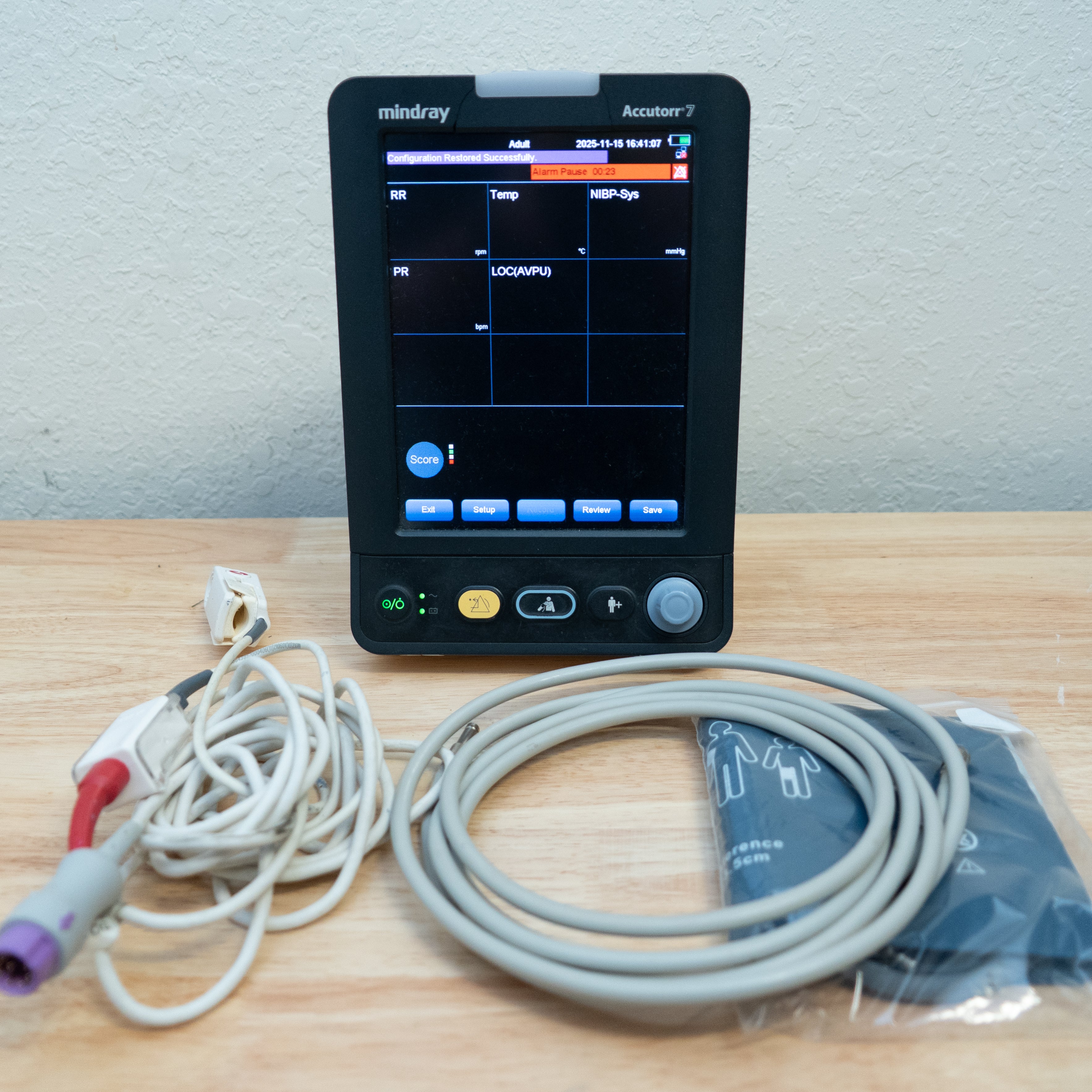 Mindray Accutorr 7 Vital Signs Monitor w accessories HB-75013581 ...
