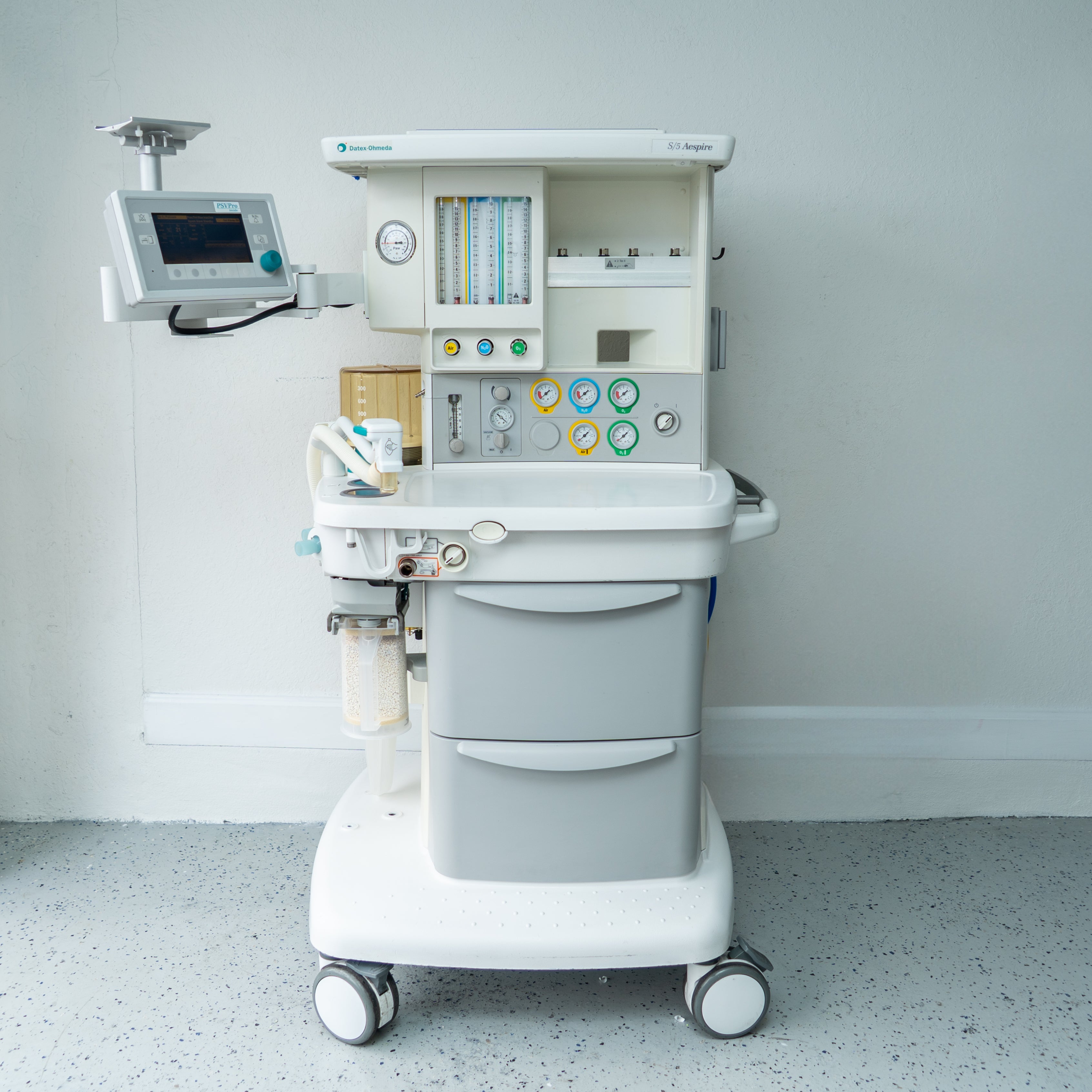 Datex Ohmeda S/5 Aespire Anesthesia Machine w/ PSVPro Vent 7900 Smartv ...