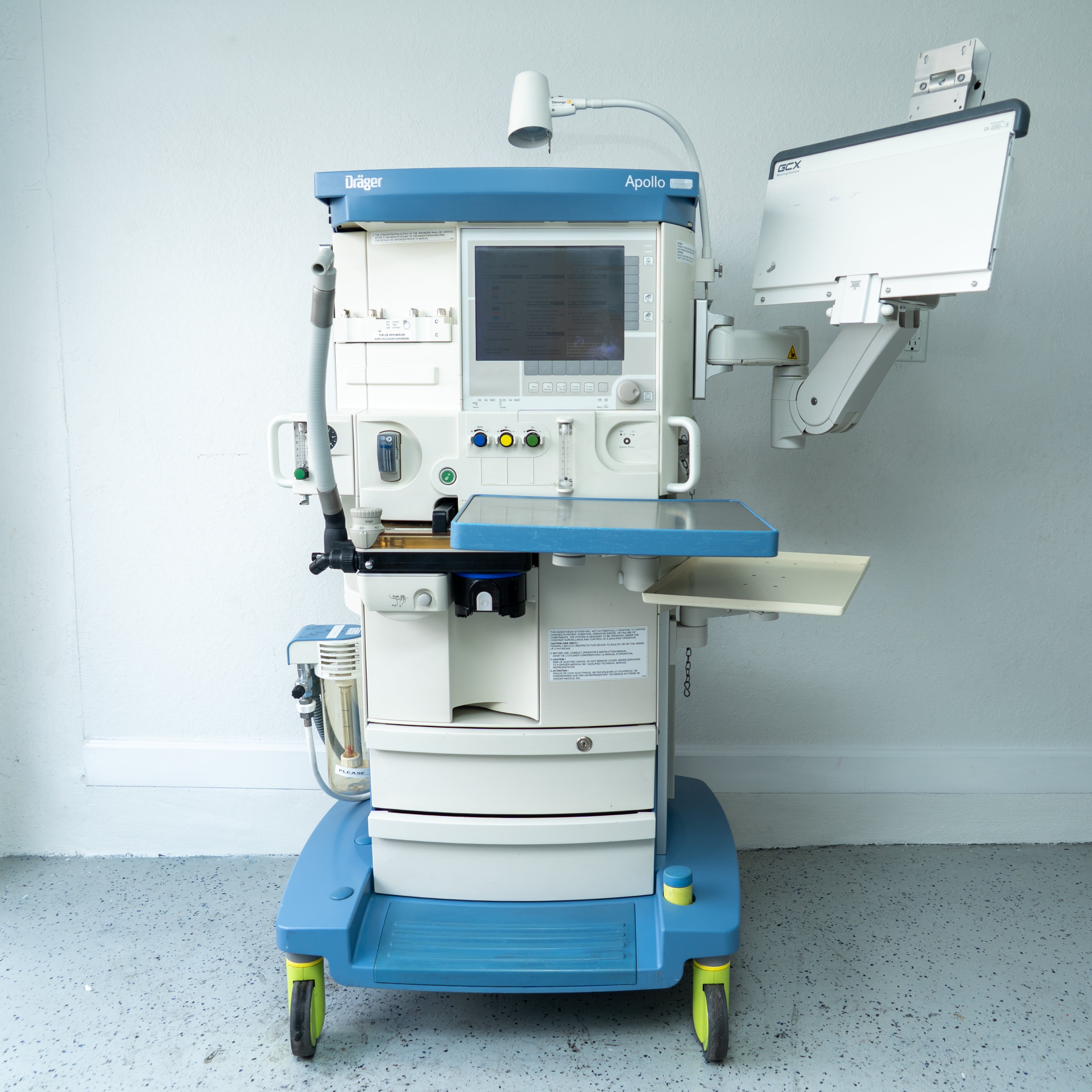 Dräger Apollo Anesthesia Machine with Software Version 4.10 ...