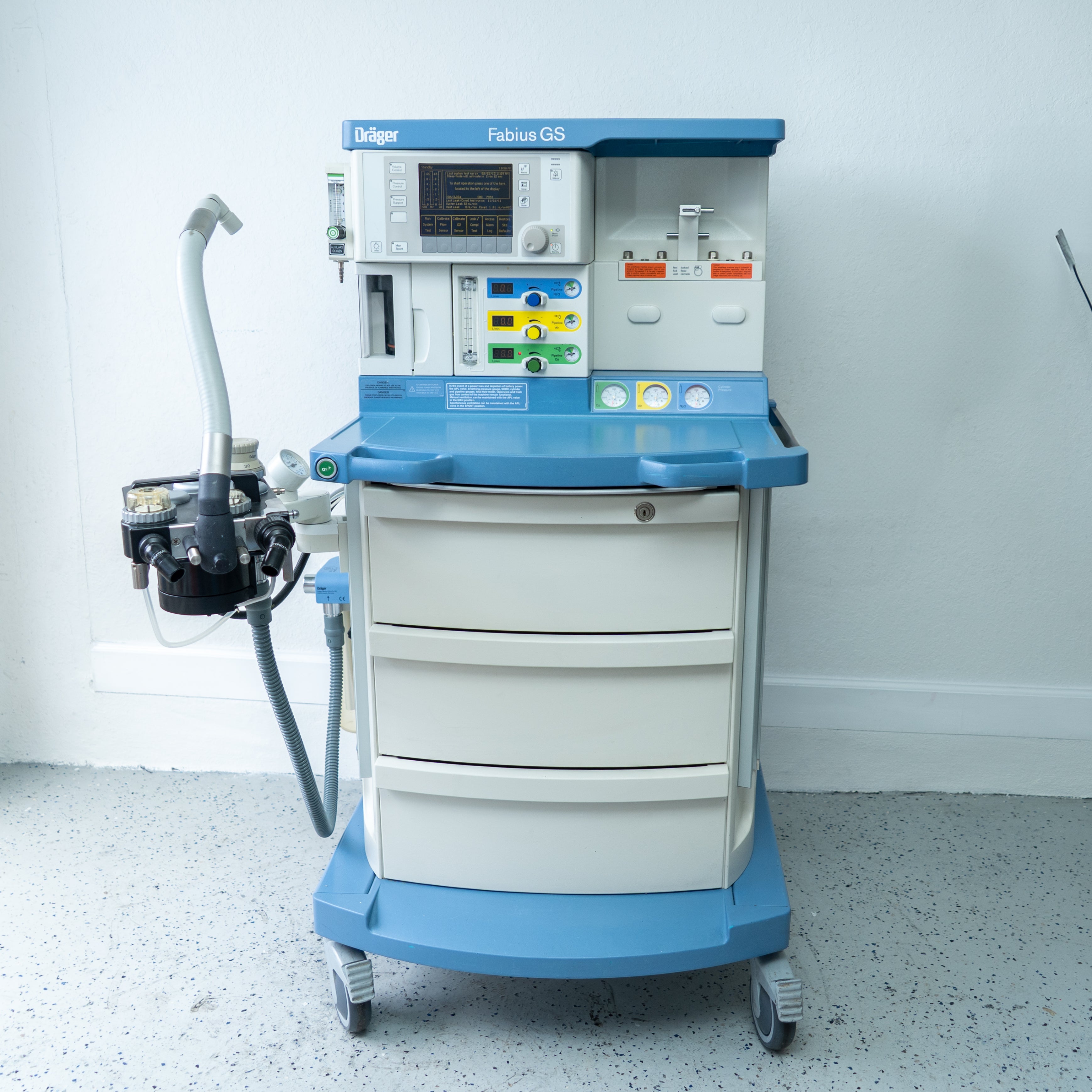 Refurbished Draeger Fabius GS Anesthesia Machine | Reliable Anesthesia ...